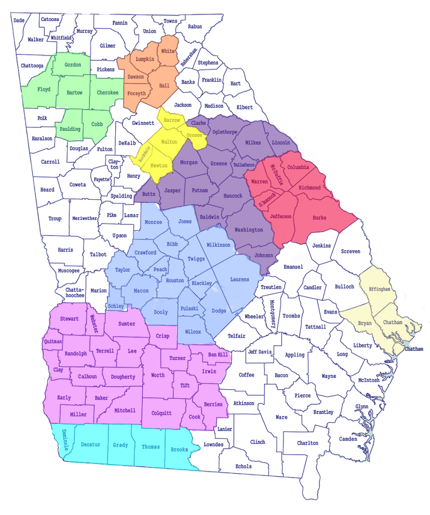 Service Areas – GEORGIA NURSE HONOR GUARD